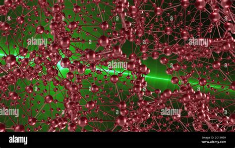 Molecular Geometric Chaos Abstract Structure Science Technology Network Connection Hi Tech