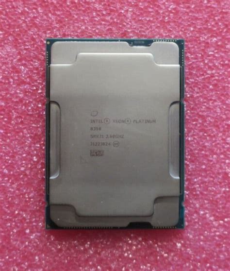 New Intel Xeon 32 Core Platinum 8358 2 60ghz 48mb Server Cpu Processor Srkj1