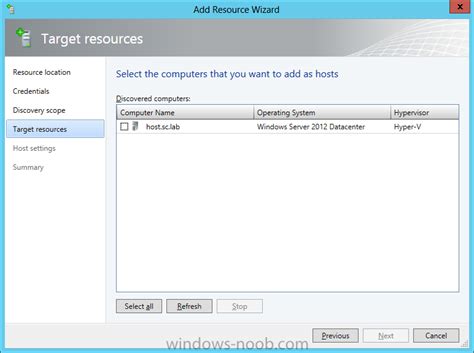 Scvmm 2012 Sp1 In A Lab Configuration Part A Deploy An Agent To An