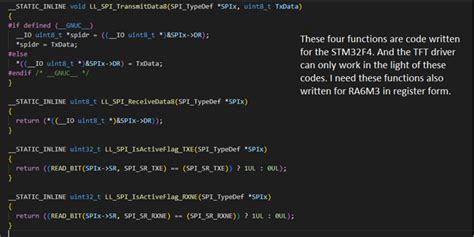 Ra6m3 Spi Register Coding Problem Forum Ra Mcu Renesas