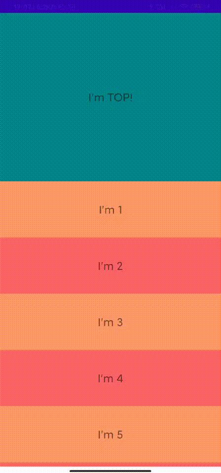 Android 实现嵌套滑动android 嵌套滑动 Csdn博客