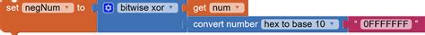 Bitwise Xor Operator To Replace Bitwise Not Operator General
