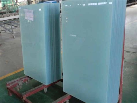 Sand Blasted Glass Yaohua Glass