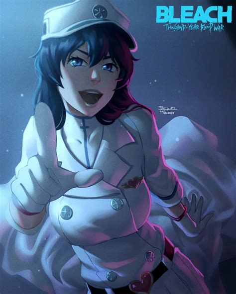 Ez Was Bloo On Twitter Bambietta Basterbine Fanart To Commemorate Cour Of Bleach S Thousand