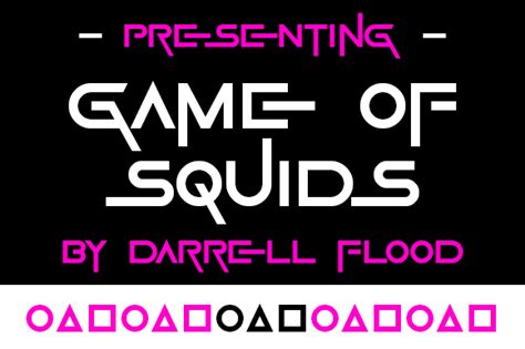Game Of Squids Font MakersType