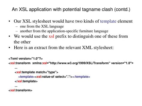 Ppt Xml Name Spaces Powerpoint Presentation Free Download Id 618672