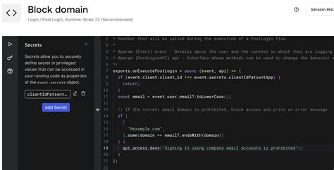 How Do I Show Error Message From Post Login Action Deny Into Auth0 Lock
