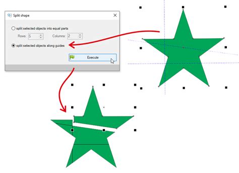 Split Shapes Plugin For Coreldraw From Reproscripts Pro Library
