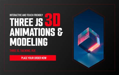 Build 3d Model Animations Configurator Or Landing Page With Three Js