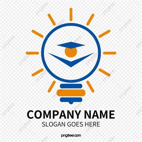 Creative Logo Design With Graduation Cap