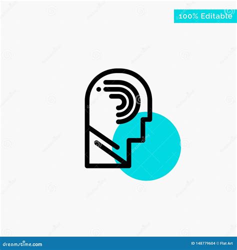 Access Human Manipulate Mind Switch Turquoise Highlight Circle
