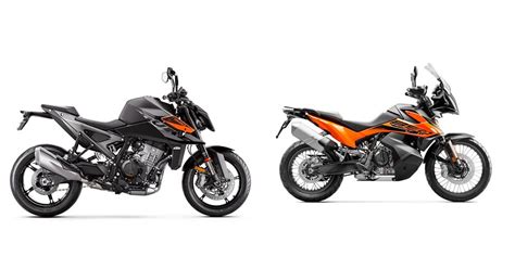 Motorrad Vergleich Ktm 990 Duke 2024 Vs Ktm 890 Adventure 2021
