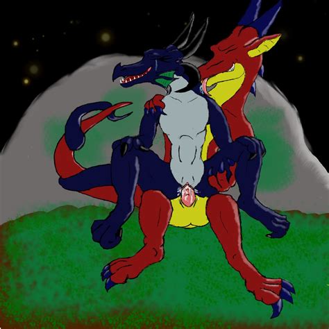 Rule 34 Blush Cum Dragon Female Humping Male Moon Night Penetration Penis Pussy Sex Slit Stars