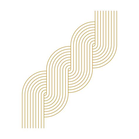 Simple Geometric Line Elements Minimalist Style 14587531 PNG