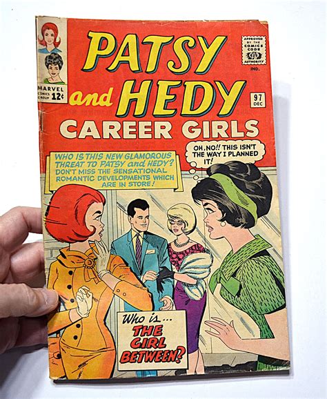 Vintage Patsy And Hedy Comic Book 1964 Marvel Comics No 97 Etsy