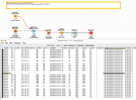 Bulk Load Of Excel Sheet With Empty Worksheet Knime Analytics Platform Knime Community Forum