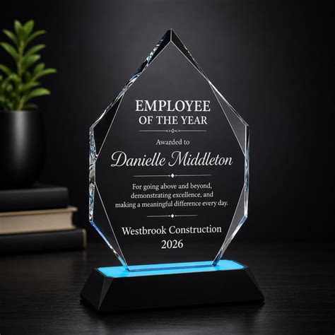 Personalized Work Anniversary T Custom Employee Service Award Or