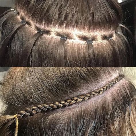 Braided Or Braidless Extensions Hair Extensions Tutorial Beaded Hair Extensions Diy Hair