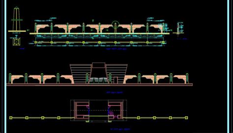 102 Fence Gate Plan And Elevation Details Cad Drawing Dwg 2 Free Cad Blocks Download Dwg