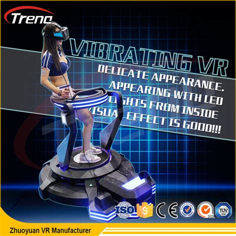 상점가에 있는 롤러코스터 진동 운동 Vr 헬멧 시뮬레이터