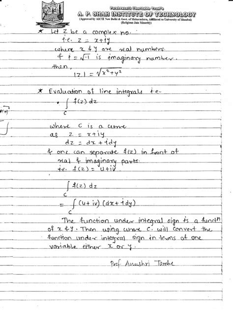 Complex Integration 1 Pdf Complex Integration 1 Pdf
