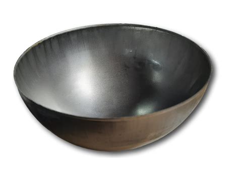 Hémisphère creux décoratif Ø70mm fer