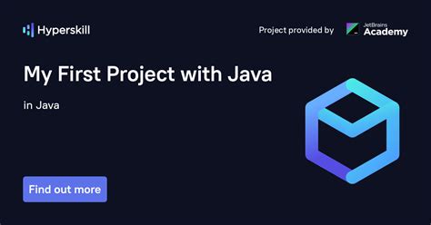 My First Project With Java · Hyperskill