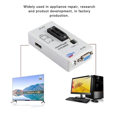 rt809f lcd high speed isp usb programmer kit bios burner intelligent