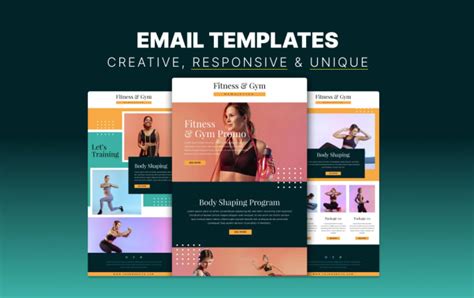 Design The Best Responsive Html Email Template Or Newsletter By Microloye Fiverr