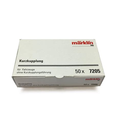 50 Attelages Courts Ho Marklin 7205