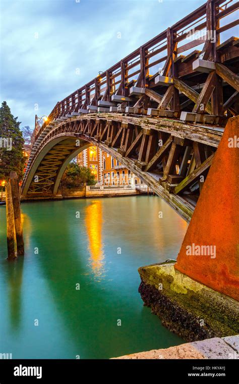 Italy Veneto Venice Bridges Sestiere Dorsoduro Ponte Dell