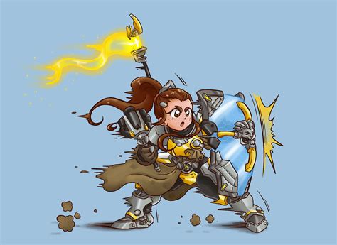 Shield Bash Girl By Gwazdka On Deviantart