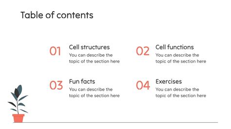 Cell Structure And Function Science Presentation