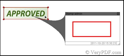 Can I Insert A Stamp Comment In My Pdf Files By Use Of Verypdf Pdf