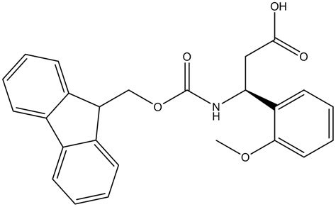 Fmoc S 3 Amino 3 2 Methoxyphenylpropionic Acid Cas 501015 28 7