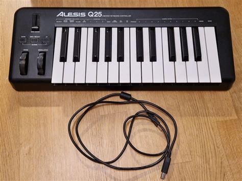 Alesis Q25 Midi Usb Keyboard Controller Schwarz Kaufen Auf Ricardo