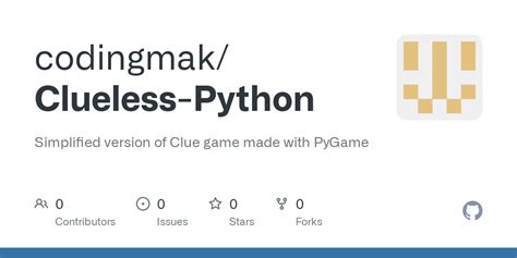 Github Codingmakclueless Python Simplified Version Of Clue Game