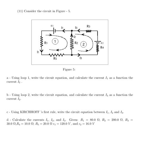 Solved Consider The Circuit In Figure Figure A Chegg Com