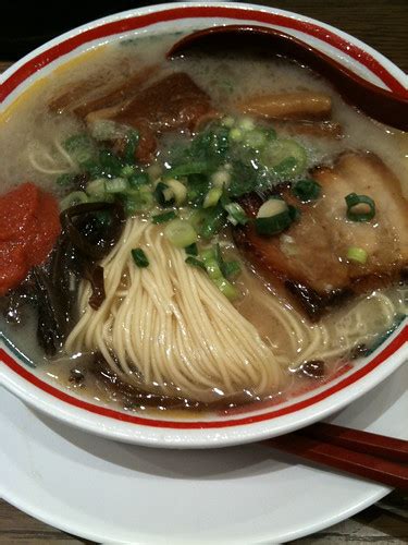 九州じゃんがらラーメンぼんしゃん 角肉めんたいこ入り 西武池袋店 sukarabe Flickr