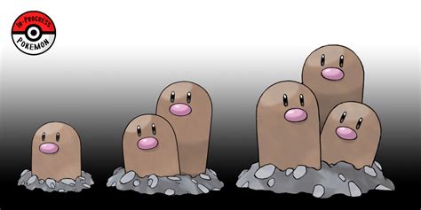 Diglett Evolution Pokemon Diglett 050 165 Pokemon 151