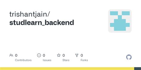 Github Trishantjain Studlearn Backend
