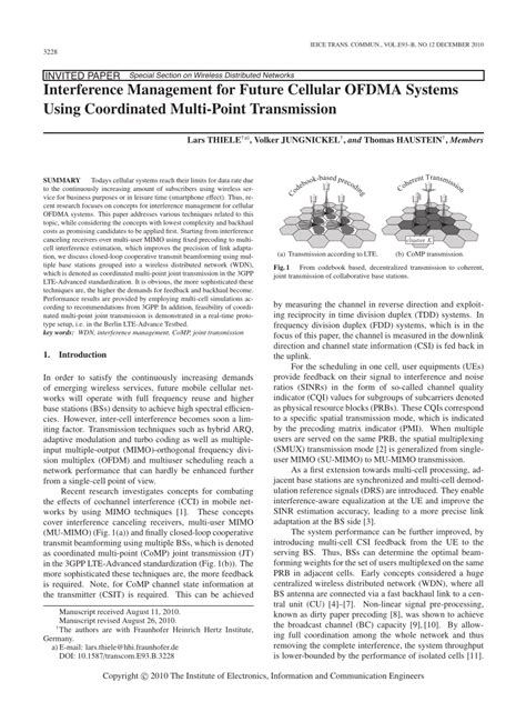 pdf interference management for future cellular ofdma systems using
