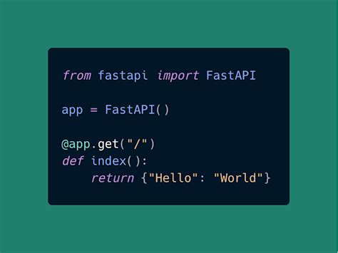 build a fast api backend using fastapi and python by naunghtoolwin fiverr