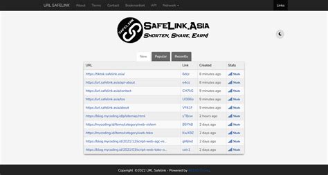 web tool url safelink shortener lengkap qr code