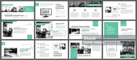 녹색 프레 젠 테이 션 서식 파일이 슬라이드 인포 그래픽 요소를 배경에 대 한입니다 사업 연례 보고서 전단지 디자인 기업 마케팅 전단지 광고 브로셔 현대적인 스타일에 사용