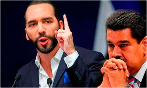 Nayib Bukele Propone Acuerdo Humanitario A Nicolás Maduro