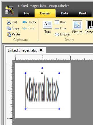 Labeler V Linking A Picture Object To A Data Source S File Path Knowledgebase Software