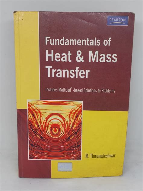 Fundamentals Of Heat And Mass Transfer Naresh Old Books Seller And Purchaser