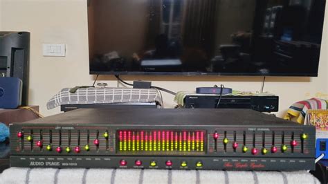 Sold AUDIO IMAGE Stereo Graphic Equalizer GEQ 1010 For Sale Infinity Audio Contact 94433 70602