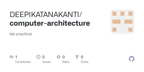 GitHub DEEPIKATANAKANTI Computer Architecture Lab Practical